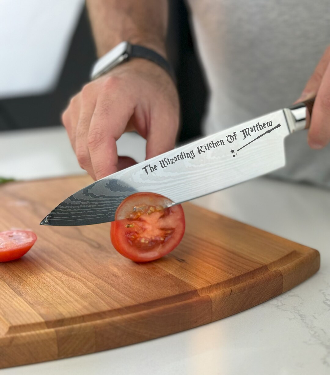 Personalized Chef Knife, Professional Custom Knife, Engraved Knife ...