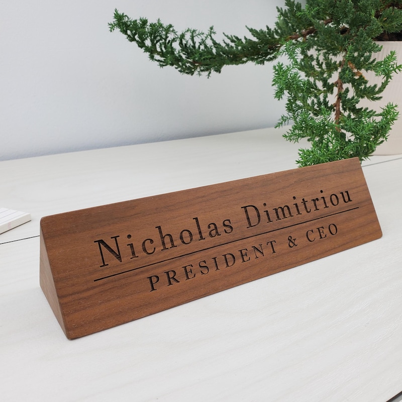 Name Placards - Etsy