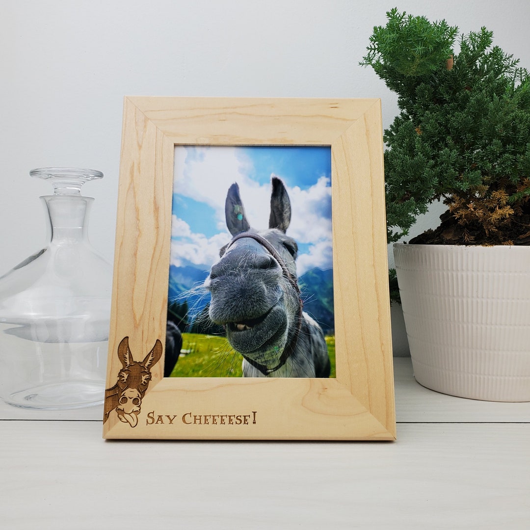 Custom Personalized Picture Frame, Custom Engraved Wood Photo Frame ...
