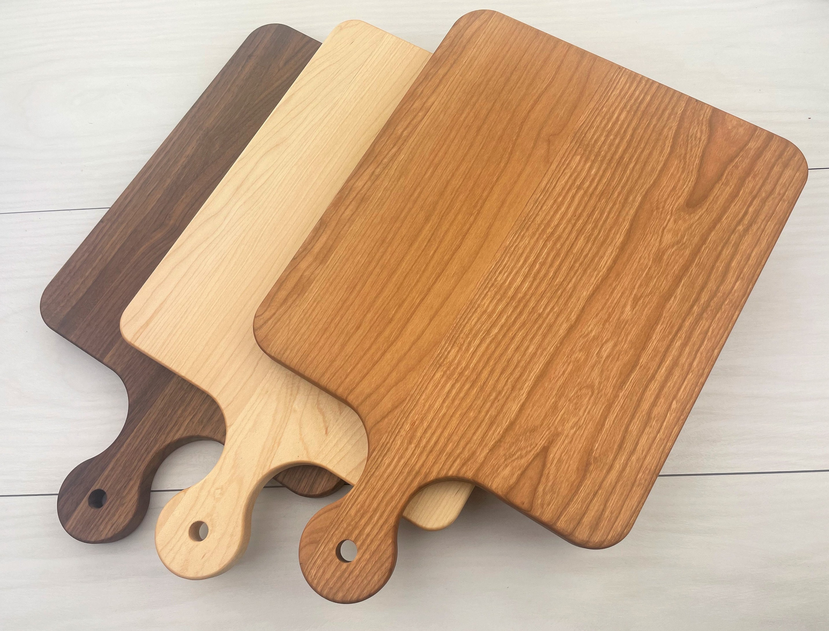 Personalized Recipe Paddle Board, Engraved Cutting Board With Handle ...