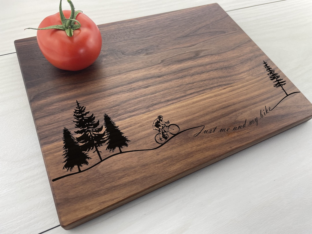 Personalized Cutting Board, Bike Enthusiast, Trail Biker, Adventure ...