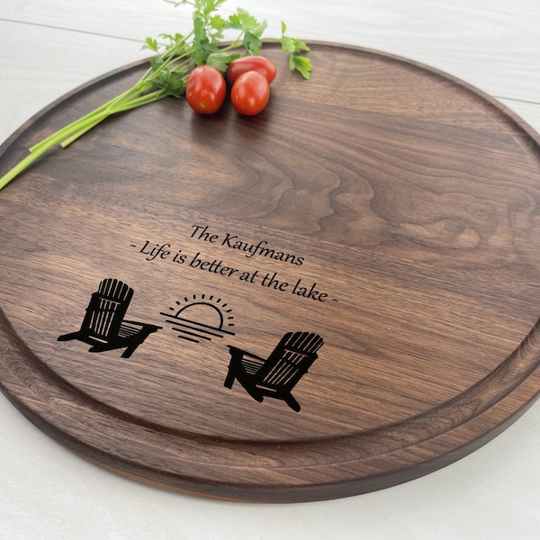 Round Cutting Board - Etsy