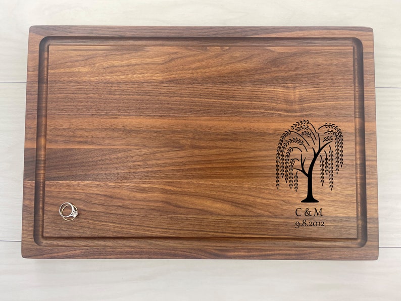 Personalized Butcher Block Cutting Board Engraved Butcher - Etsy