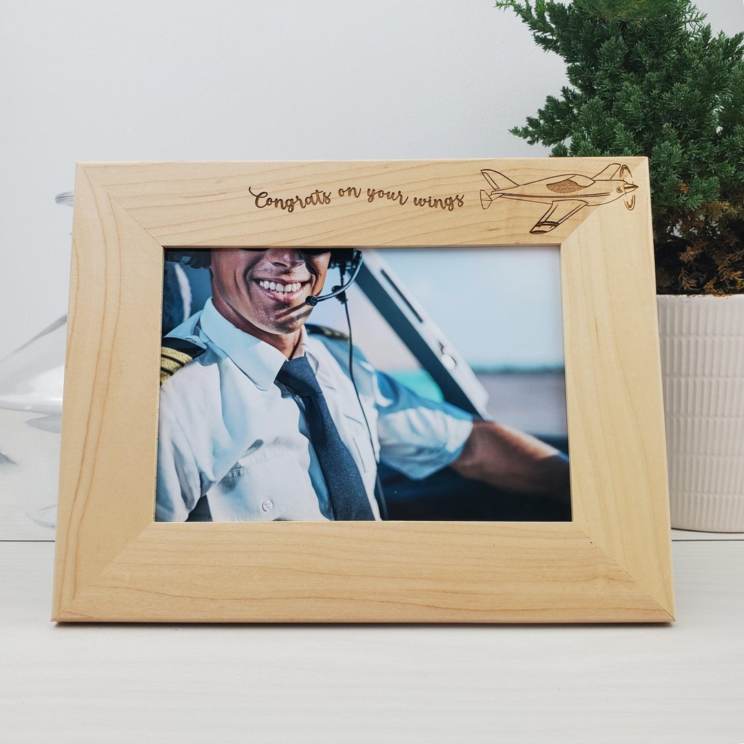 Custom Personalized Picture Frame, Custom Engraved Wood Photo Frame ...
