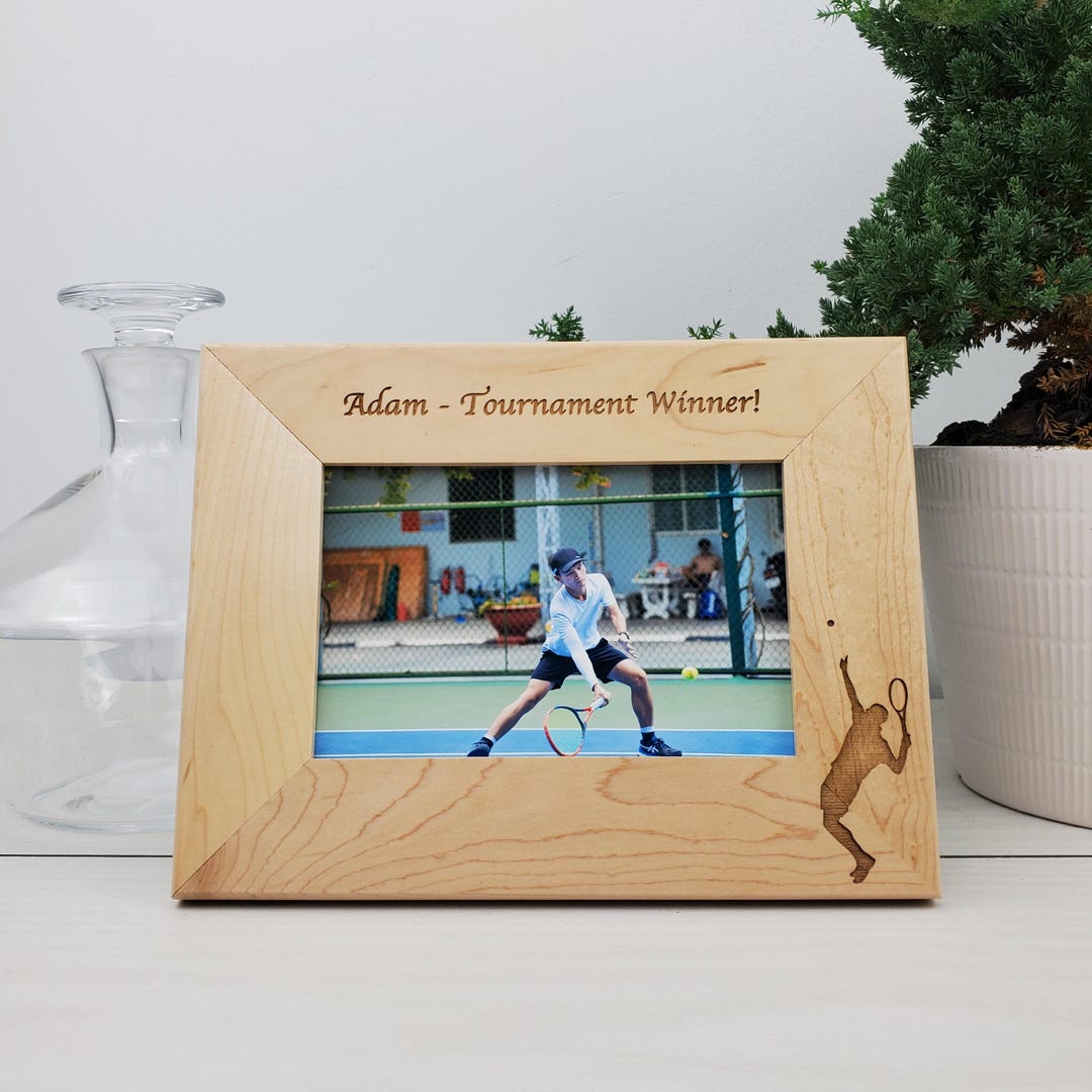 Custom Personalized Picture Frame, Custom Engraved Wood Photo Frame ...