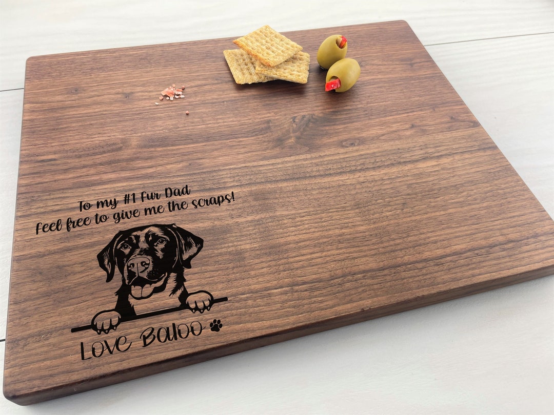 Personalized Engraved Cutting Board, Labrador, Labrador Retriever, Dog ...