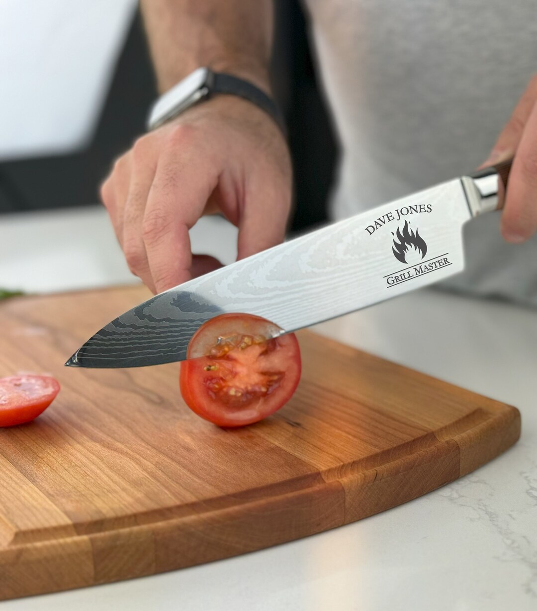 Personalized Chef Knife, Professional Custom Knife, Engraved Knife ...