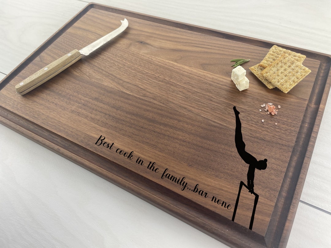 Personalized Cutting Board, Gymnastics, High Bar, Medalist, Gift for a ...
