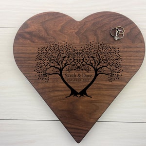 Personalized Heart Shaped Board, Engraved Heart Board, Heart Cut Out ...