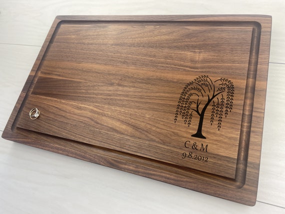 Personalized Butcher Block Cutting Board Engraved Butcher - Etsy