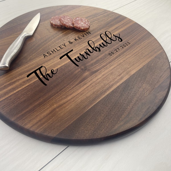 Round Cutting Board - Etsy