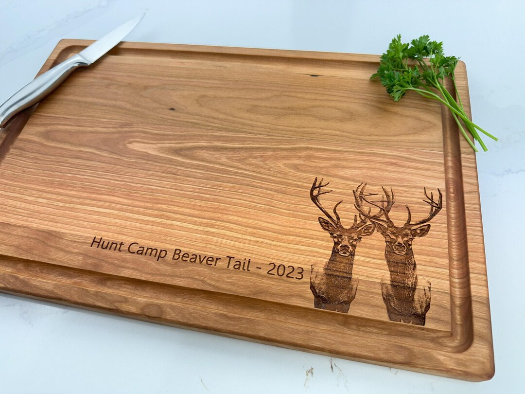 Personalized Cutting Board, Engraved Cutting Board, Game Meat, Deer ...