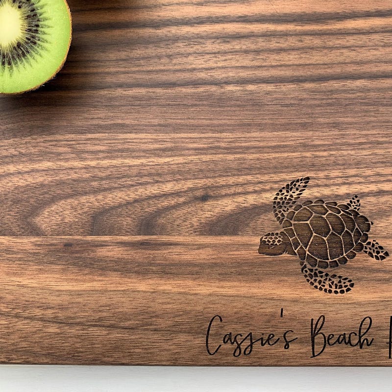 Tiki Glass Cutting Board - Etsy