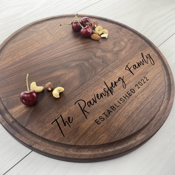 Round Cutting Board - Etsy