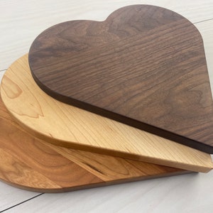 Personalized Heart Shaped Board, Engraved Heart Board, Heart Cut Out ...