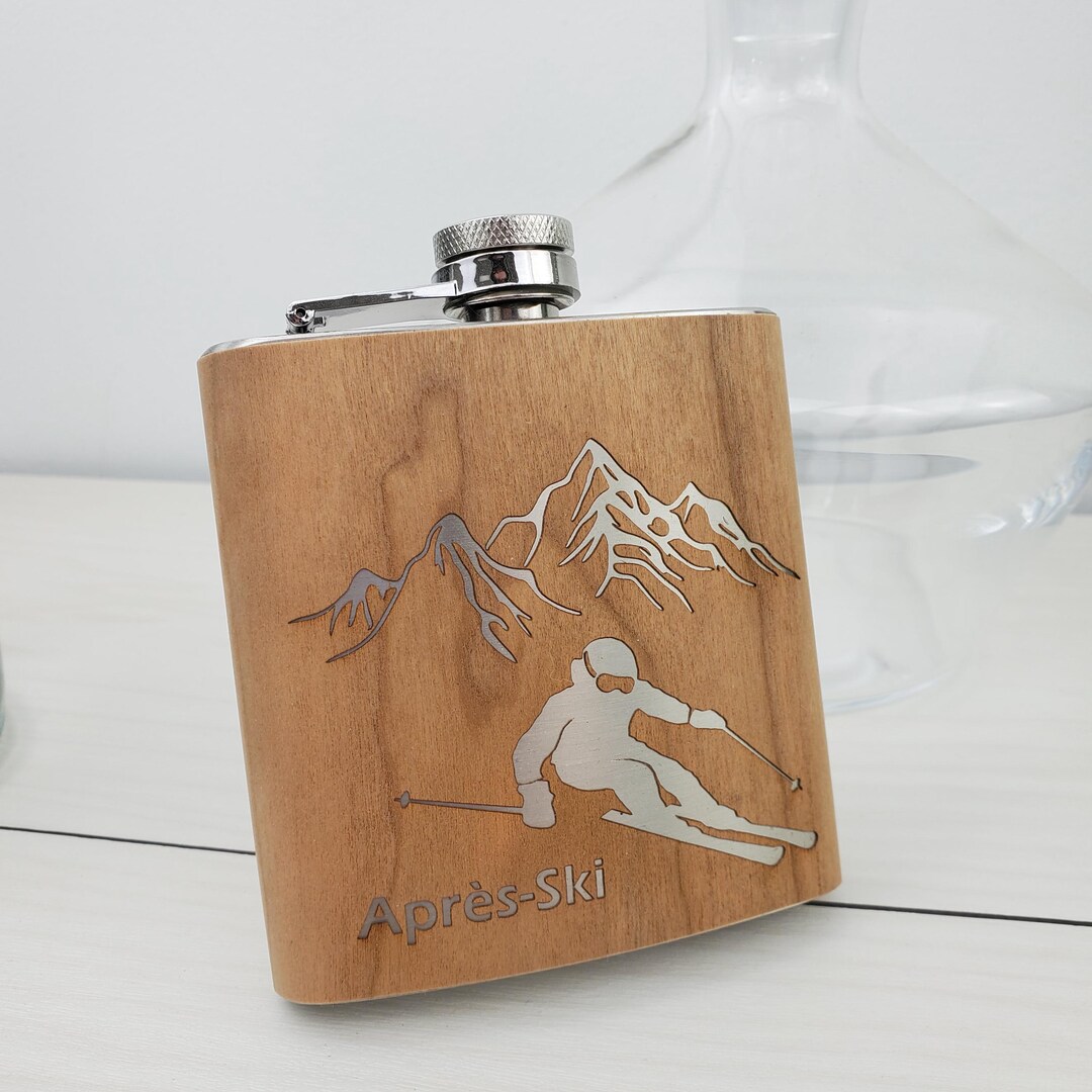 Rear Engraving Upgrade Flask - Etsy
