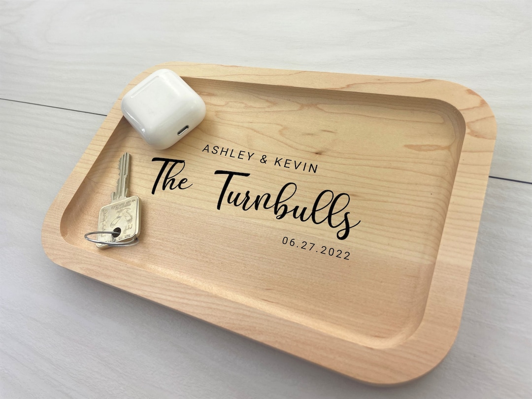 Personalized Catch-all Trays, Engraved Catch-all Tray, Wedding Gift ...