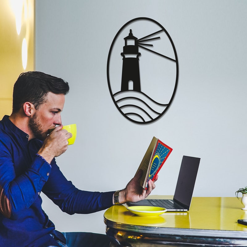 Metal Lighthouse - Etsy