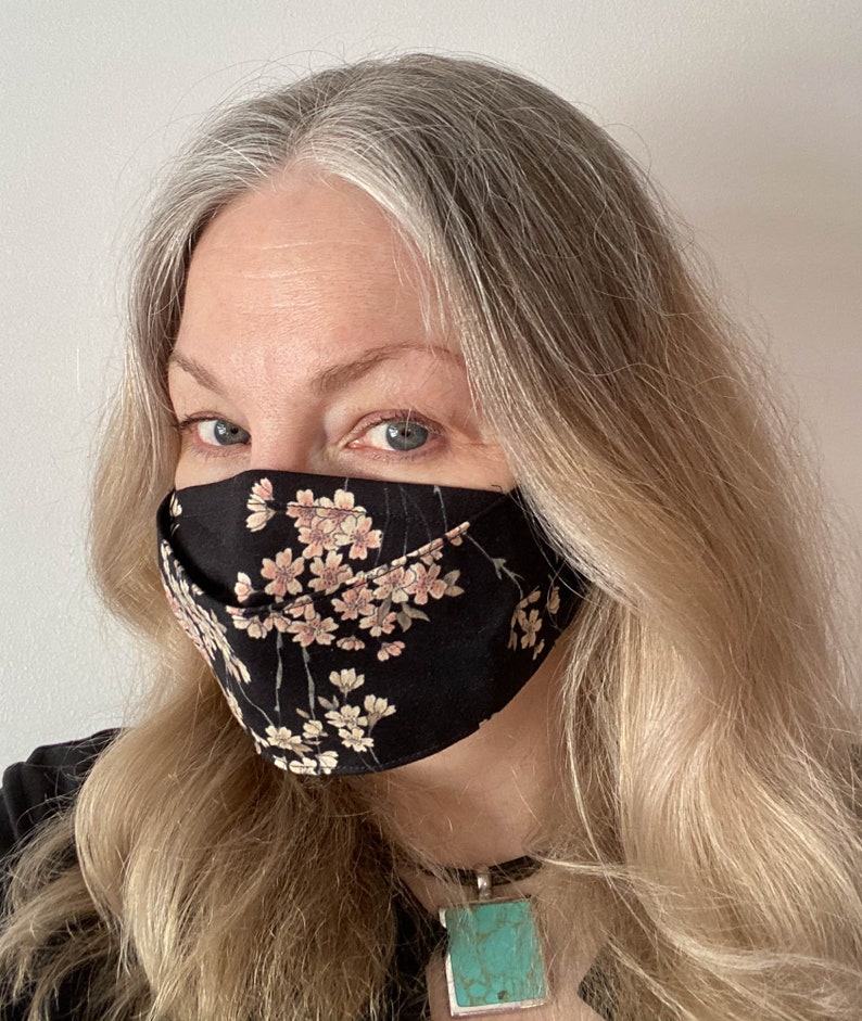 Cherry Blossom Face Mask Cherry Blossom Mask 3D face mask | Etsy