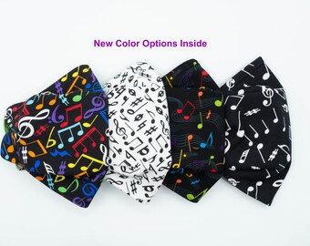 Music Note Face Mask - Etsy