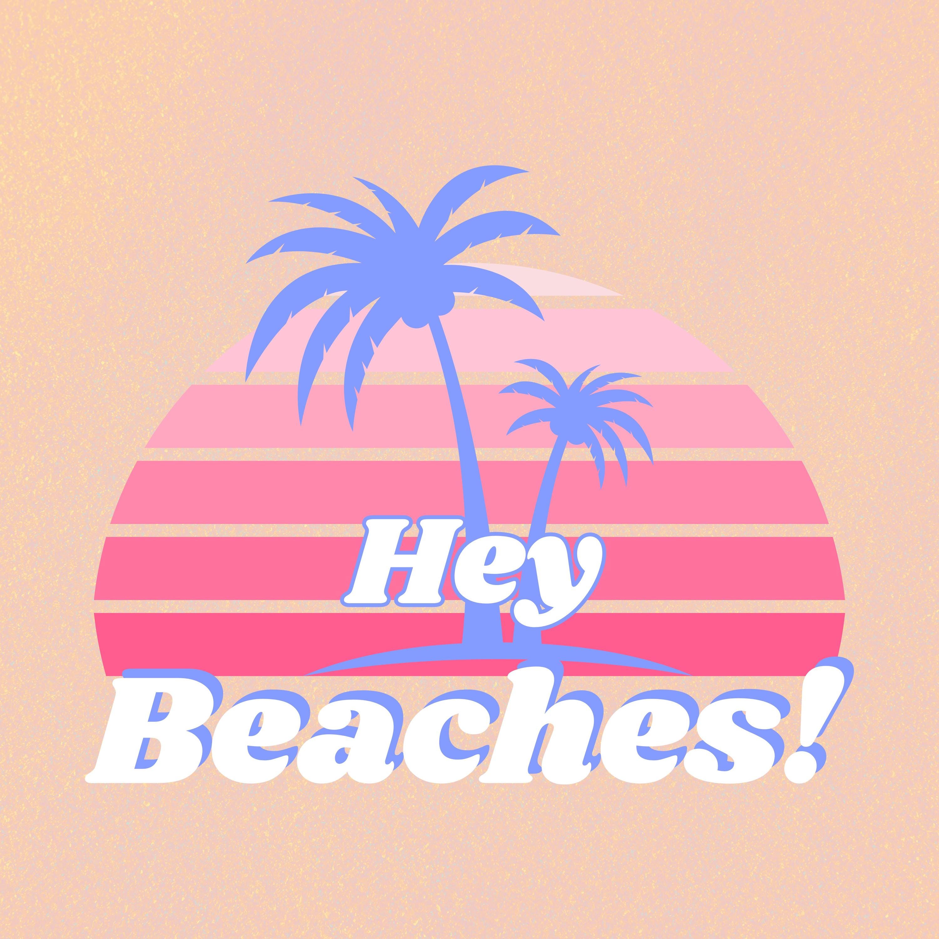 Hey Beaches Svg, Pdf, Jpg and Png Files - Etsy