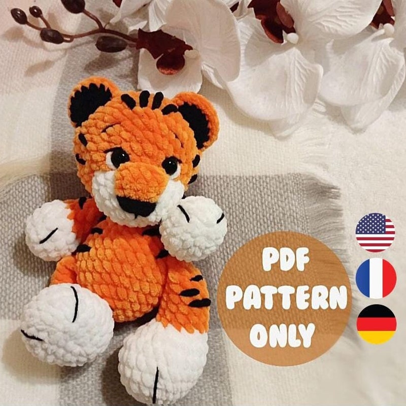 Tiger Pattern - Etsy