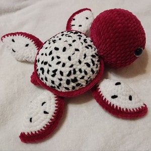 Pattern/tutorial. the Pitahaya Turtle. Dragon Fruit. Crochet. Amigurumi ...