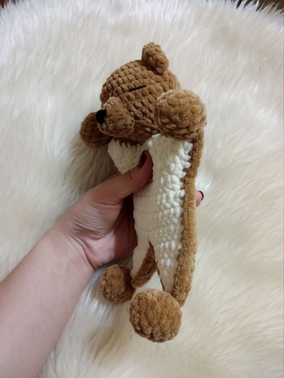 Mini Bear Comforter. Bear Snuggler. Amigurumi. Crochet. PDF. Animal ...