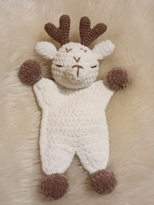 Mini Reindeer Comforter. Deer Snuggler. Amigurumi. Crochet. PDF. Animal ...