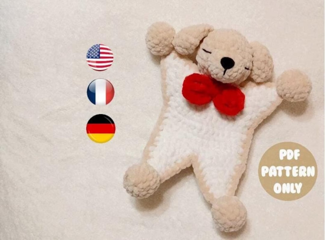 Mini Dog Comforter. Pet Snuggler. Amigurumi. Crochet. PDF. Animal ...