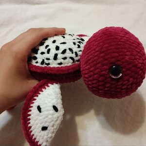 Pattern/tutorial. the Pitahaya Turtle. Dragon Fruit. Crochet. Amigurumi ...