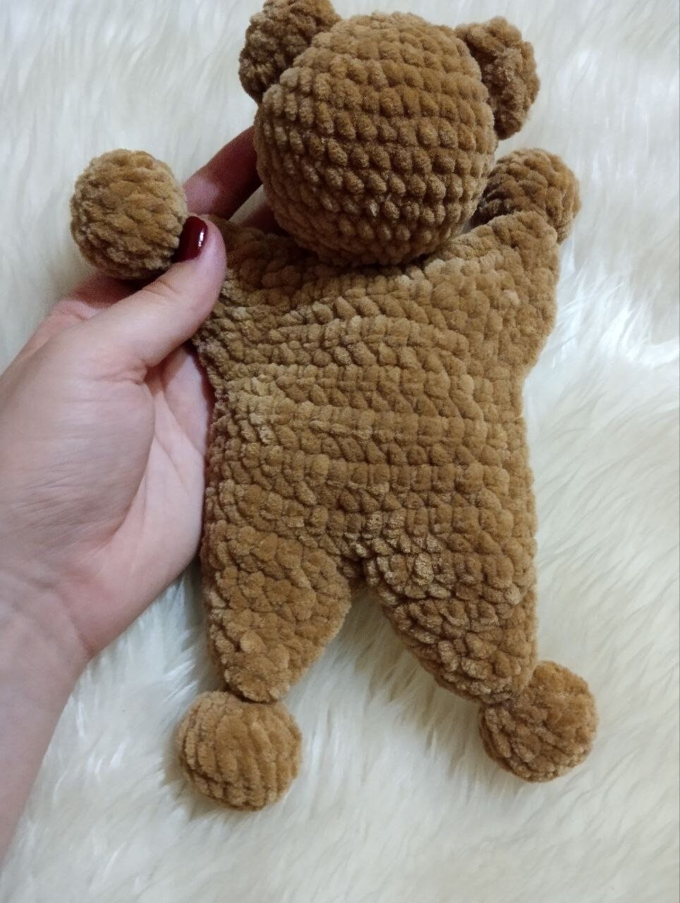 Mini Bear Comforter. Bear Snuggler. Amigurumi. Crochet. PDF. Animal ...