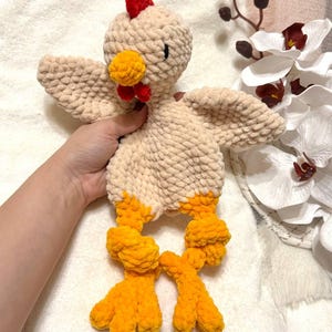 Chicken Comforter. Cute Snuggler. Amigurumi. Crochet. PDF. Bird. Plush ...