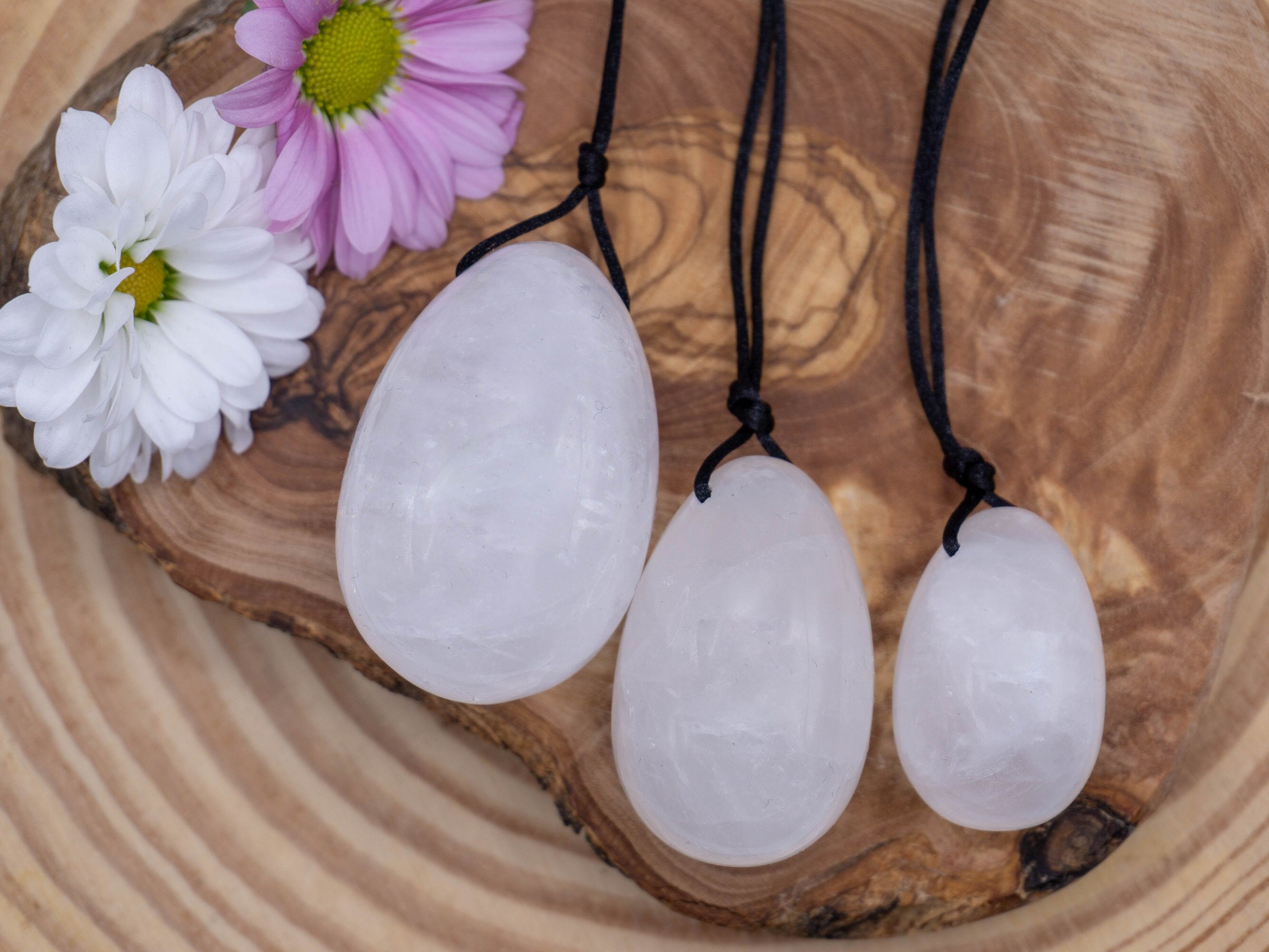 Yoni Egg Set Rock Crystal With Massage Stick - Etsy