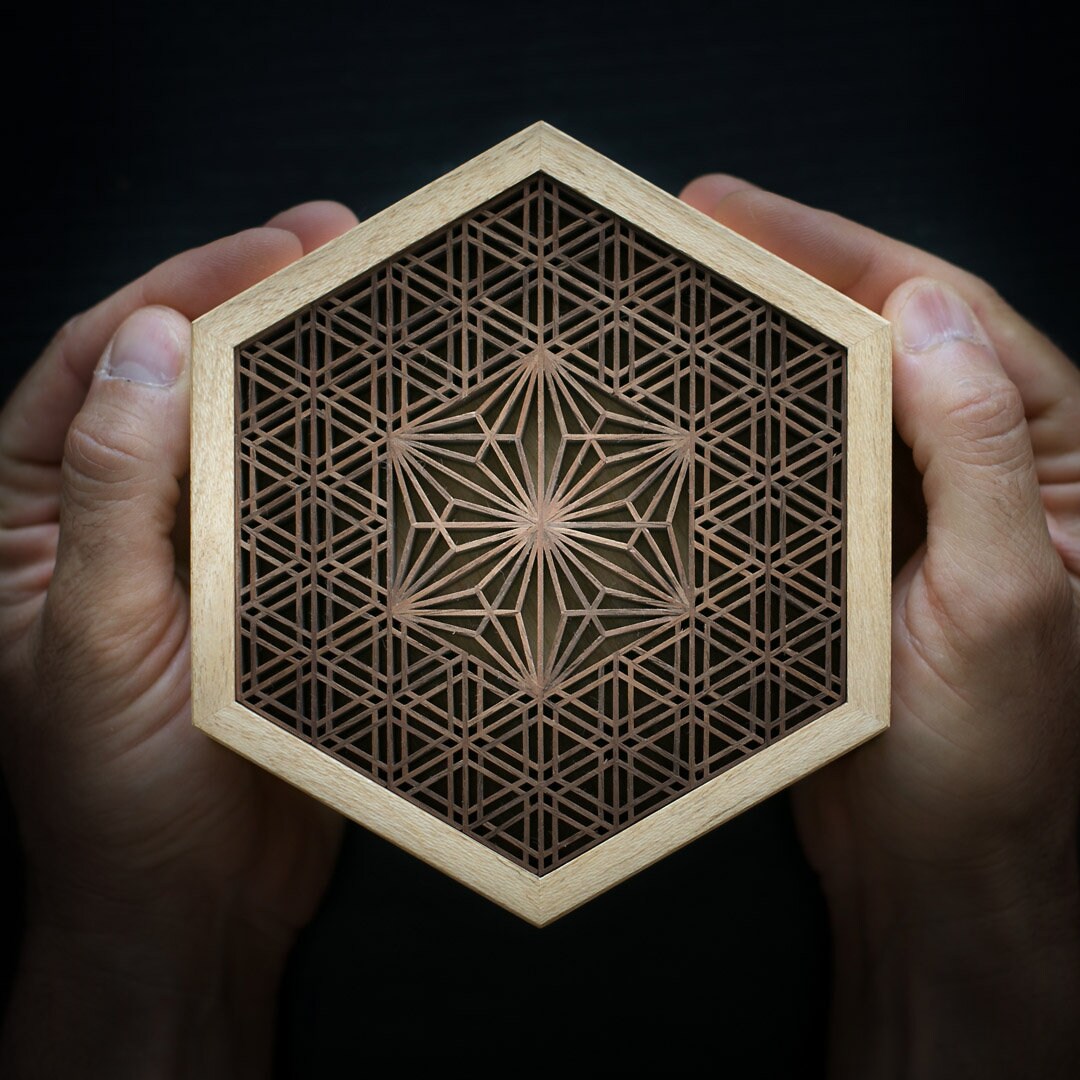 Large Kumiko Decorated Jewelry Box - Etsy