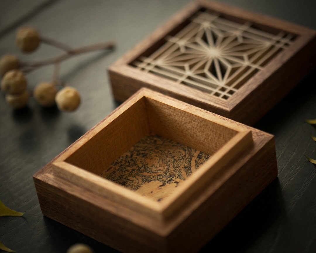 Tiny Kumiko Jewelrykeepsake Box - Etsy