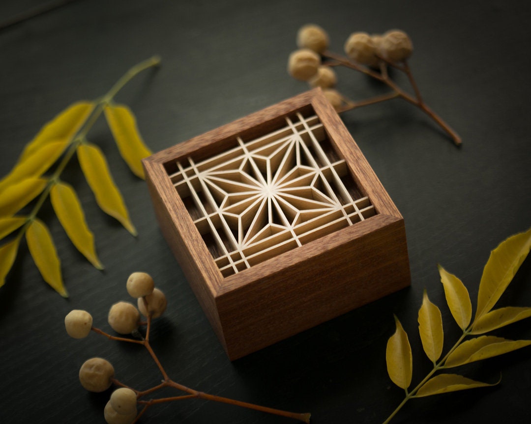 Tiny Kumiko Jewelrykeepsake Box - Etsy