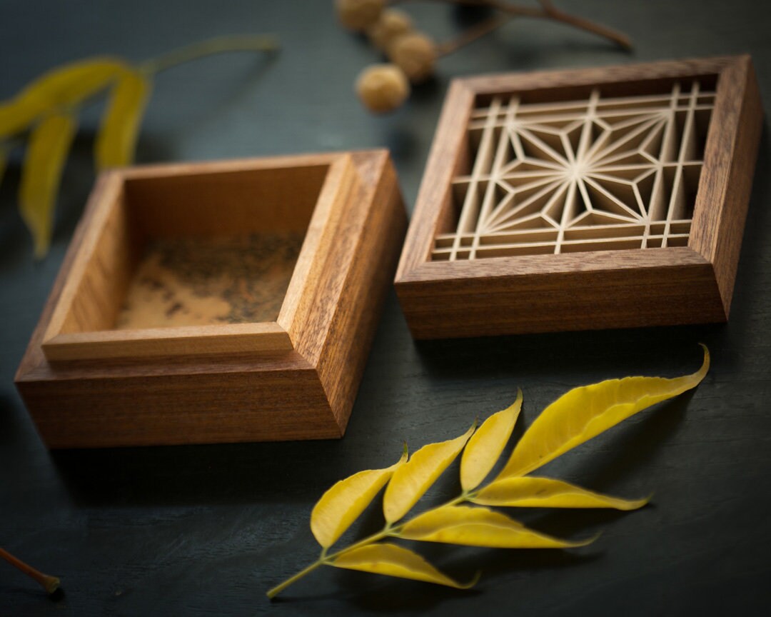Tiny Kumiko Jewelrykeepsake Box - Etsy