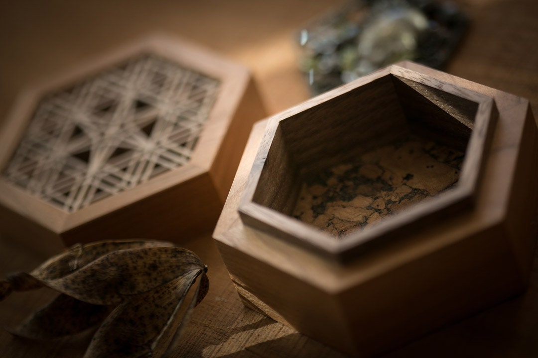 Tiny Kumiko Jewelrykeepsake Box - Etsy