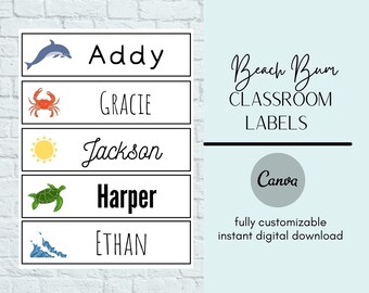 Beach Classroom | Etsy