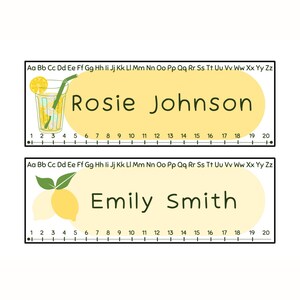 Lemonade Stand Classroom Organization Bundle / Name Tag Templates for ...