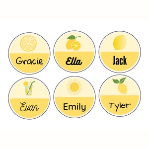 Lemonade Stand Classroom Name Tags / Printable Name Tags / Lemon Summer ...