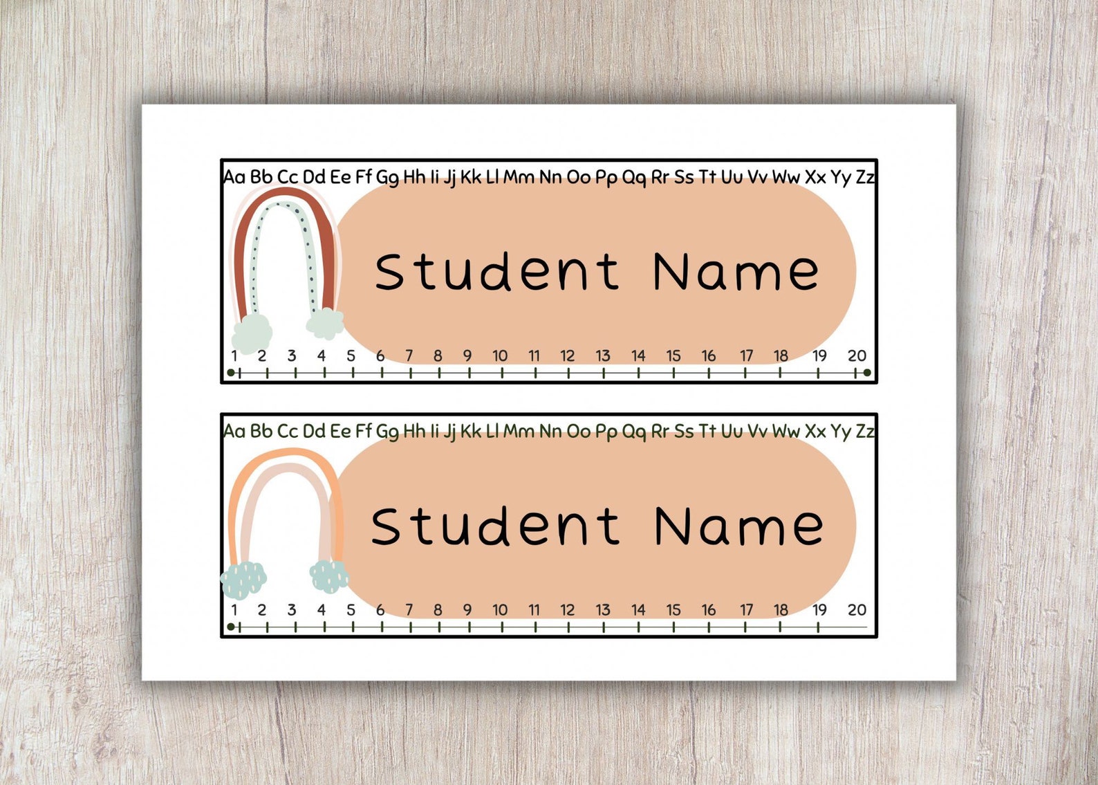 EDITABLE Boho Rainbow Classroom Bundle / Boho Rainbow Classroom Decor ...