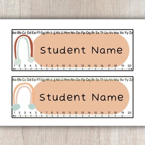 EDITABLE Boho Rainbow Classroom Bundle / Boho Rainbow Classroom Decor ...