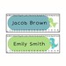 Dinosaur Classroom Editable Desk Name Plate Template / Customizable ...