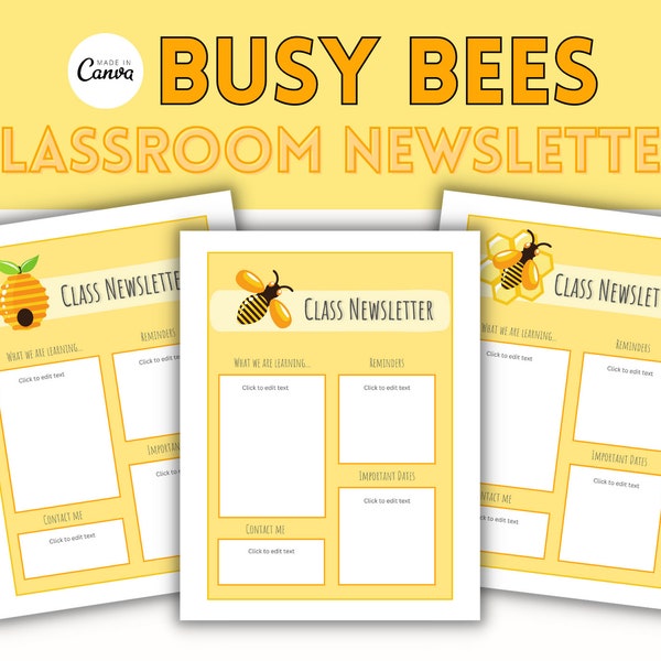 Bee Classroom Decor - Etsy