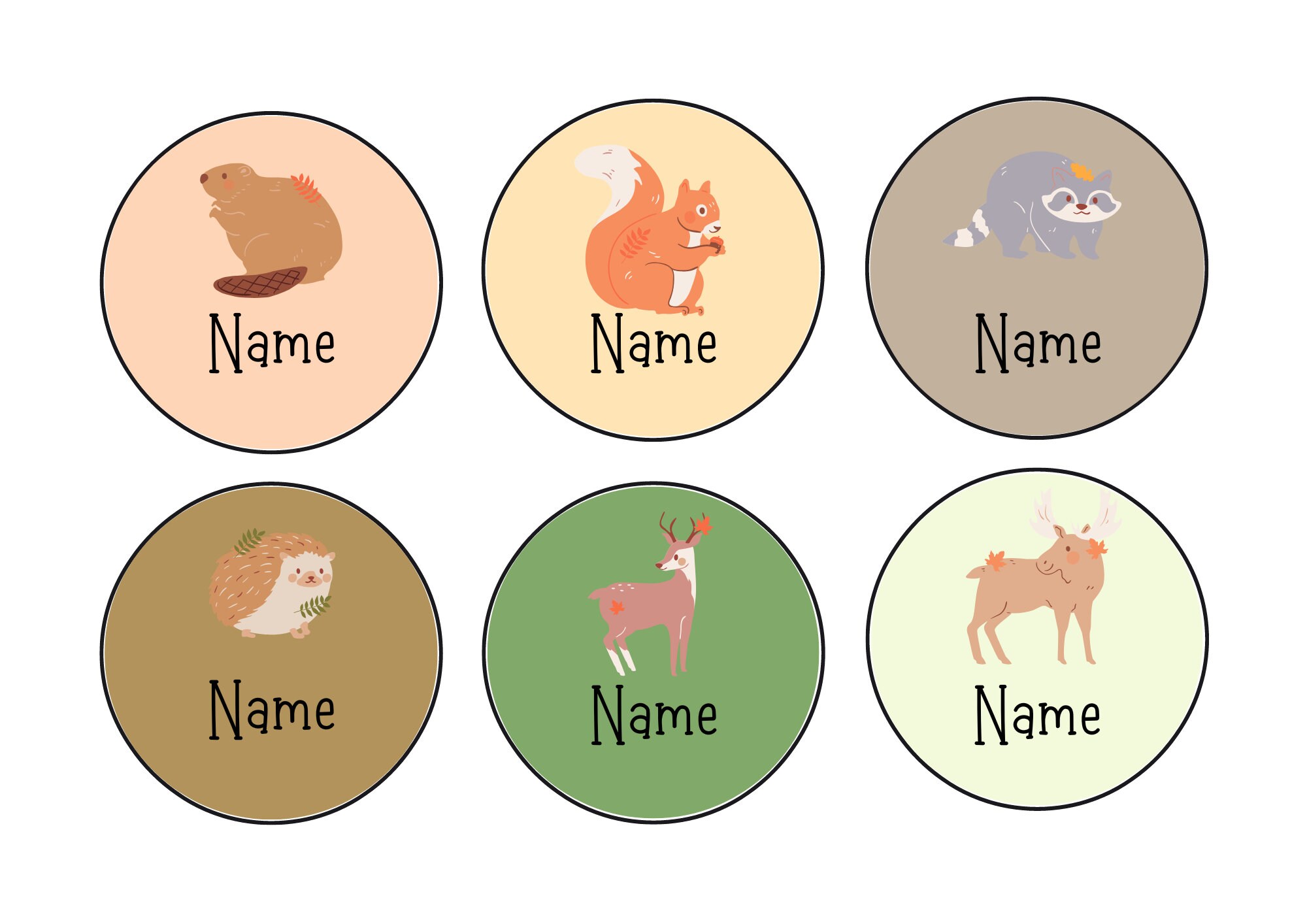 Woodland Critters Door Displays / Woodland Themed Classroom / Classroom ...