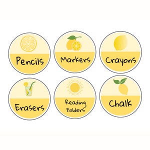 Lemonade Stand Classroom Name Tags / Printable Name Tags / Lemon Summer ...