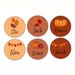 Autumn Round Classroom Name Tags / Fall Printable Name Tags ...