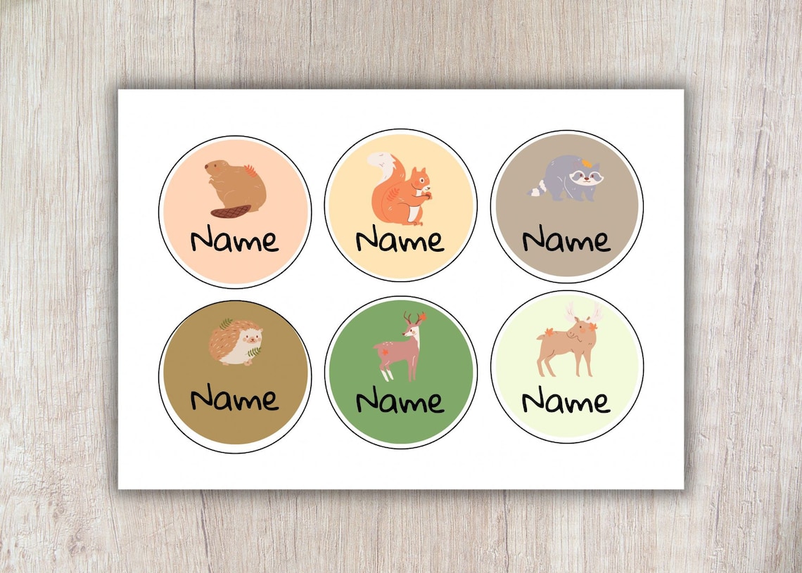 Woodland Critters Door Displays / Woodland Themed Classroom / - Etsy